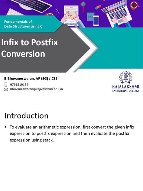 57 infix to postfix conversion pdf mathematical notation computer
