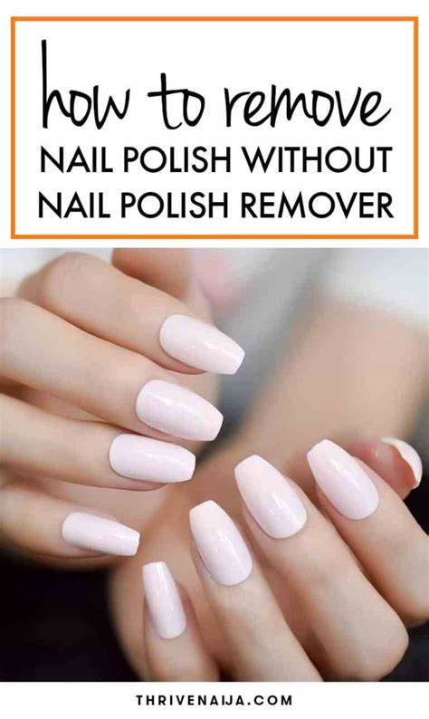 5 Ways To Remove Nail Polish Without Nail Polish Remover Acrylic Nails