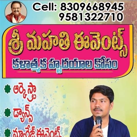 Doddi Venkateswarlu Sri Mahathi Events • Threads Say More