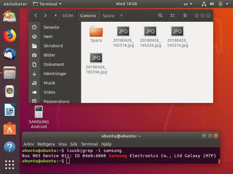 Android Samsung Usb Not Showing In Ubuntu 1804 Ask Ubuntu