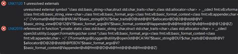 Fmt Linker Error · Issue 2943 · Fmtlibfmt · Github