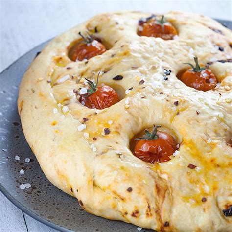 Cherry Tomato Focaccia Recipe Ohmydish