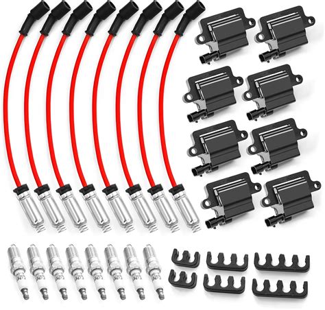 Amazon Yunnergo 8 Pack Square Ignition Coil D581 UF 271 Spark Plug Wire M8 48322R
