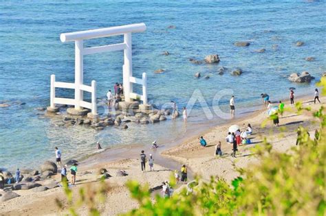 二見ケ浦の夏（糸島市） No 3872461｜写真素材なら「写真ac」無料（フリー）ダウンロードok