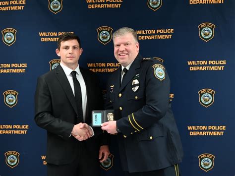 Wilton Police Department Welcomes New Officer Wilton Ct Patch
