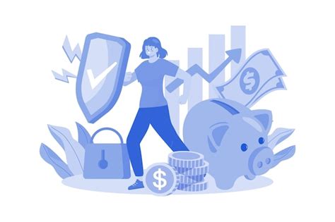 Premium Vector Investment Protection Insurance Securing Your Investments
