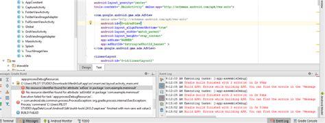 Java I Have Problems In Error No Resource Identifier Found For