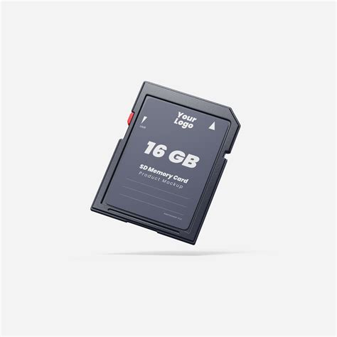 SD Memory Card Mockup 26626554 PSD