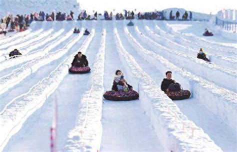 图片新闻长春北湖秘境雪谷打造城市冬季新景观 冰雪 畅玩 特色
