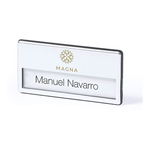 Branded Metal Name Badges Id Name Badges