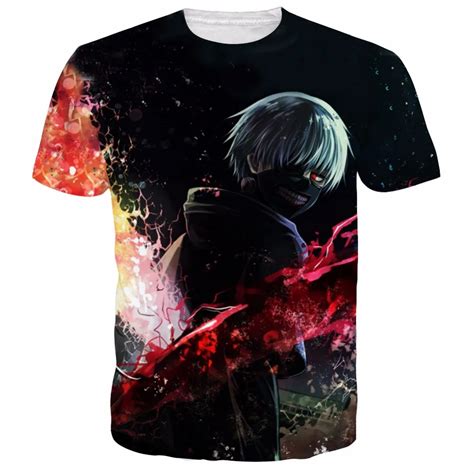 2017 Casual Tokyo Ghoul Jinmuyan Hiphop Concert Shirt Sweatshirt 3d