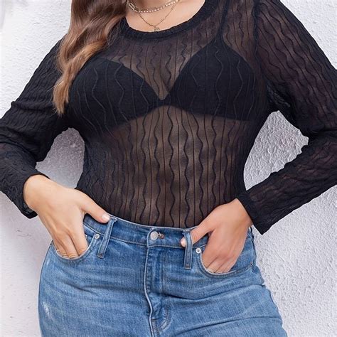 Plus Size Halloween Casual Top Womens Plus Cat Print Long Sleeve