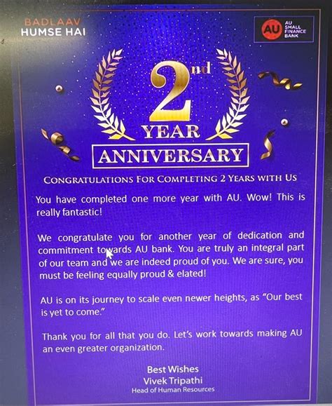 Karan Vyas On Linkedin Celebrating My Work Anniversary Feeling