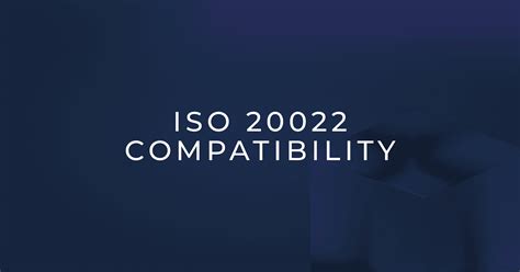 Metal Blockchain Is Now Iso 20022 Compatible