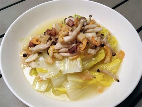 瑤柱蒸蛋上湯浸娃娃菜及青紅蘿蔔湯食譜做法 NikoKitchen的Cook1Cook食譜分享