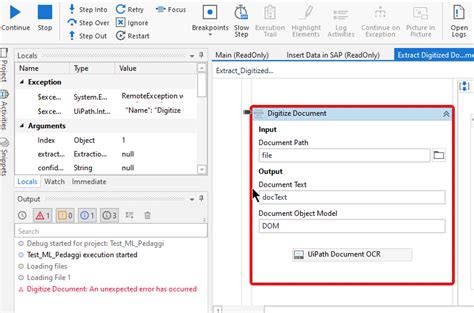 Uipath Ocr An Unexpected Error Has Occured Document Understanding