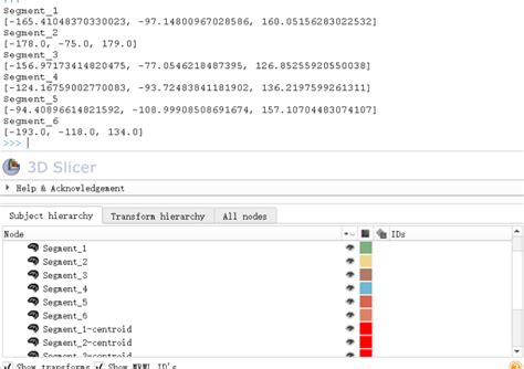 3d Slicer获取segment相关数据（centroid质心，roi体表面积等）3dslicer计算体积 Csdn博客
