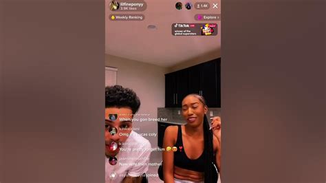Lucas Coly And Amber Tiktok Live ️ Youtube