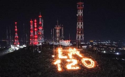 Se Ilumina Cerro De La Memoria Por Los 120 Años De Los Mochis