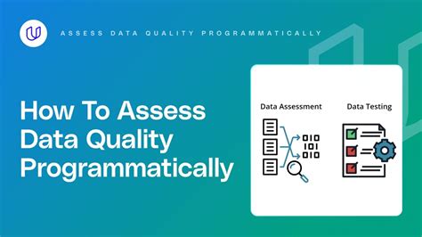 Assess Data Quality Programmatically Youtube