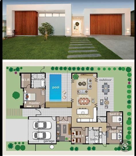 Pin by Marcos Cezar Rodrigues Pinto on CONSTRUÇÃO Architectural design house plans House