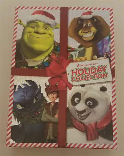 Dreamworks Holiday Collection Shrekmadagascardragonskung Fu Panda