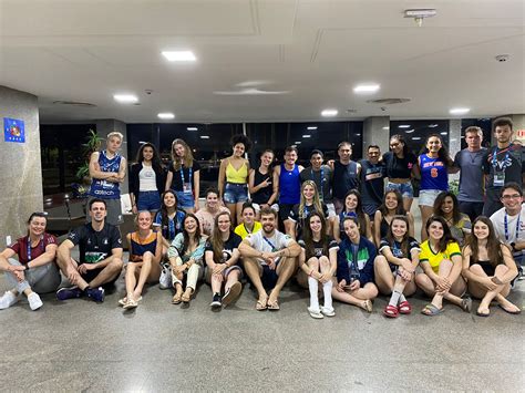 Alunos da UFSM retornam dos Jogos Universitários Brasileiros seis