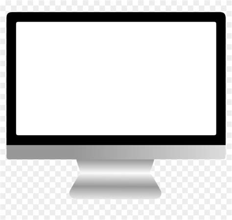 Desktop Png Computer Screen No Background Clipart 648287 Pikpng