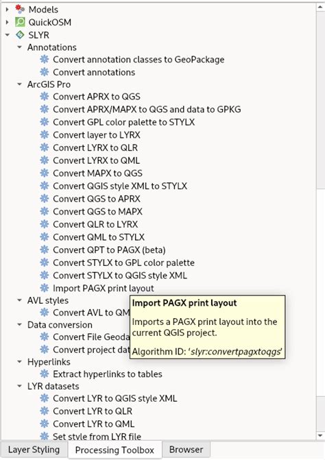 Opening A Arcpro Template In Qgis North River Geographic Systems Inc