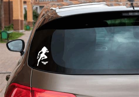 Wonder Woman Marvel Comics Vinyl Decal Truck Car Sticker Laptop Sticker