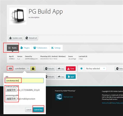 Javascript Phonegap Ios Certificates Stack Overflow