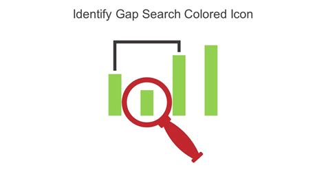 Identify Gap Search Colored Icon In Powerpoint Pptx Png And Editable