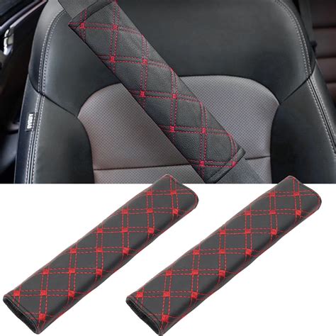 가죽 자동 다채로운 어린이 성인 안전 벨트 어깨 보호 자동차 안전 벨트 커버 안전 벨트 베개 시트 벨트 And 패딩 Aliexpress