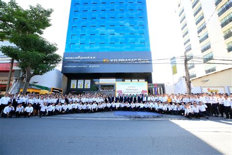 Kb Prasac Bank Celebrates The Groundbreaking Ceremony For Funan Techo