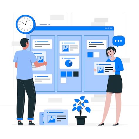 Agile Character Illustrations Vectors And Illustrations For Free Download