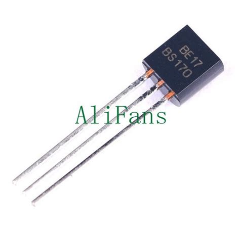 20pcs Bs170 Mosfet N Ch 60v 500ma To 92 Fsc Ebay