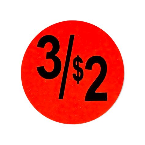 Discount Pricing Labels 32 Labels And More Inc