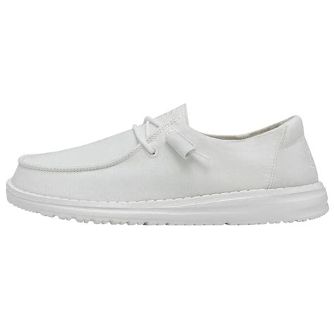 Hey Dude Womens Wendy Slub Canvas Casual Shoes Sun And Ski Sports