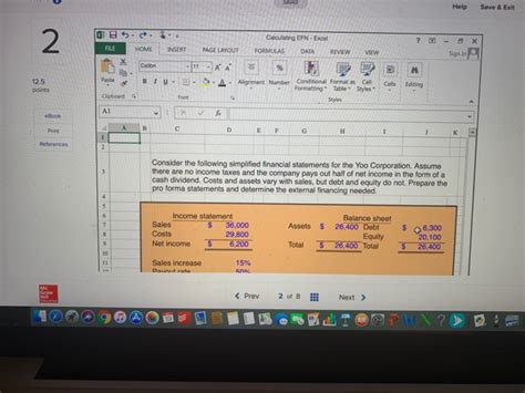 Solved Help Save And Exit H5 File Home Insert Calculating
