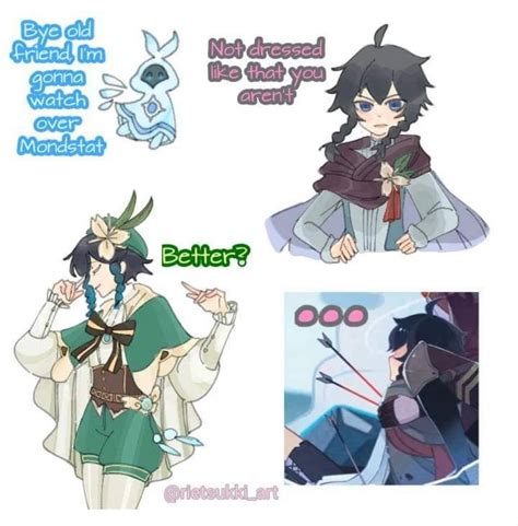 Pin By ShMob On Genshin Impact Anime Funny Cute Drawings Fun Comics