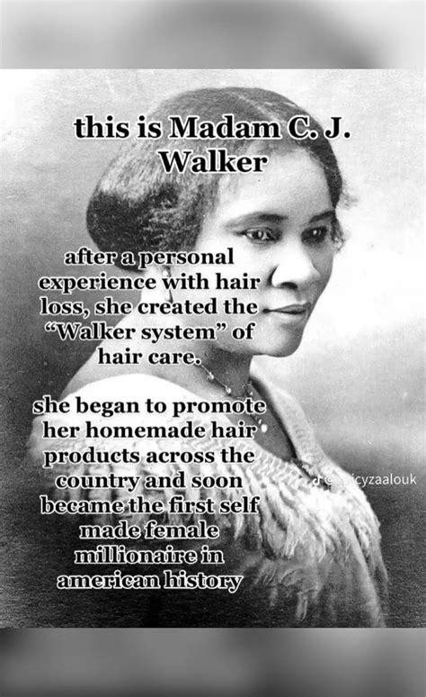 Madam Cj Walker Black Hair Historical Fashion Hair Care