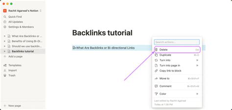 How To Create Or Remove Backlinks In Notion Guiding Tech