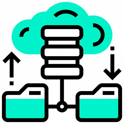 Backup Cloud Data Database File Icon Download On Iconfinder