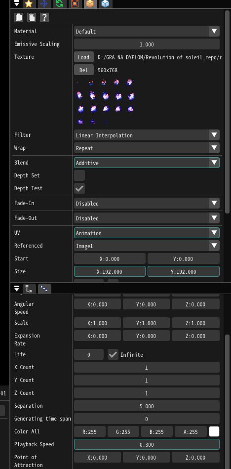 Effekseer Trying To Add Animations From This Program And I Have A