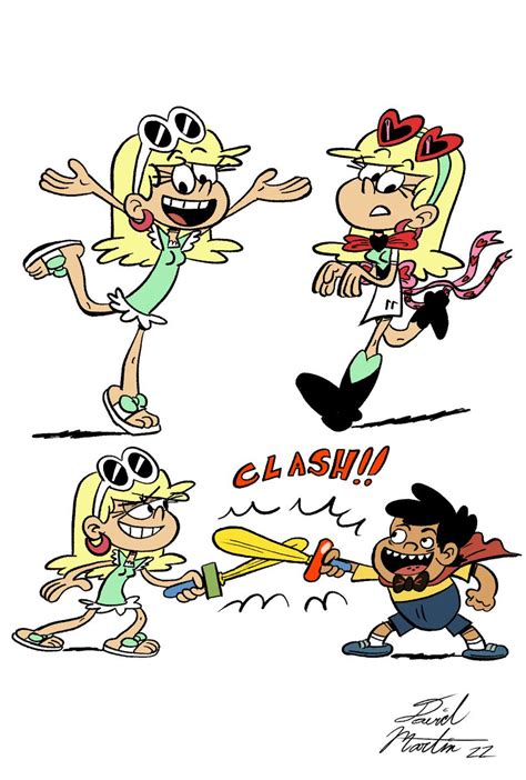 Loud House Leni And Cj By Nazarik02 On Deviantart
