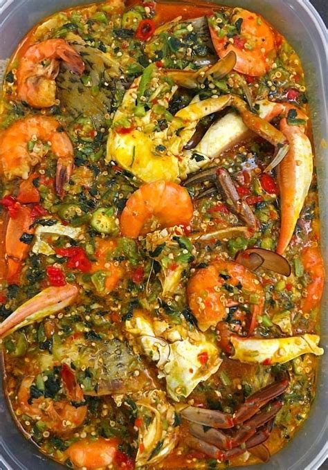 Okro Soup With Spinach Chef Lola S Kitchen Artofit