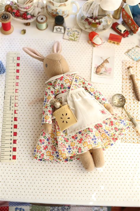 Heirloom Liberty Bunny Ella And Libby Fabric Folksy