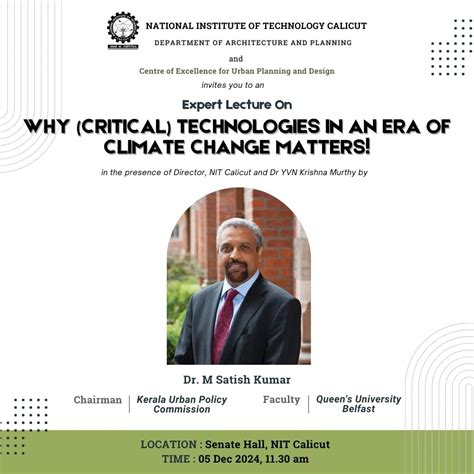 National Institute Of Technology Calicut On Linkedin Ministry Of