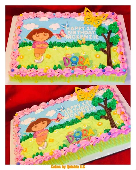 Dora The Explorer Cake In 2025 Dora Cake Dora The Explorer Birthday