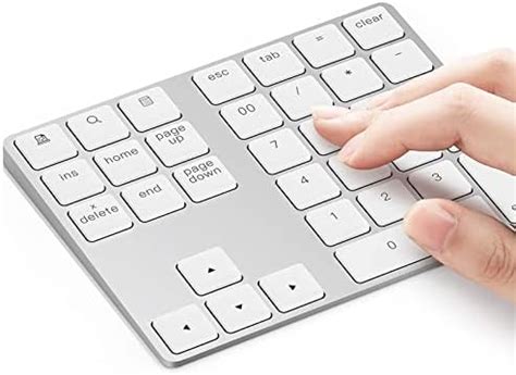 Amazon Doohoeek Backlit Bluetooth Numeric Keypad For Laptops And Computers Number Pads